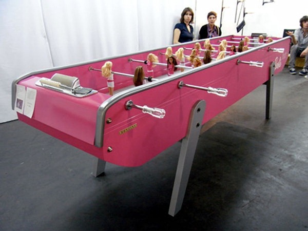 Barbie Foot: Soccer Table for Females | Amusing Planet